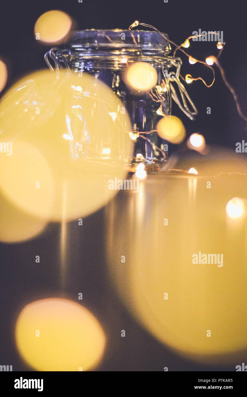 Warm Fairy Lights High Resolution Stock Photography and Images - Alamy