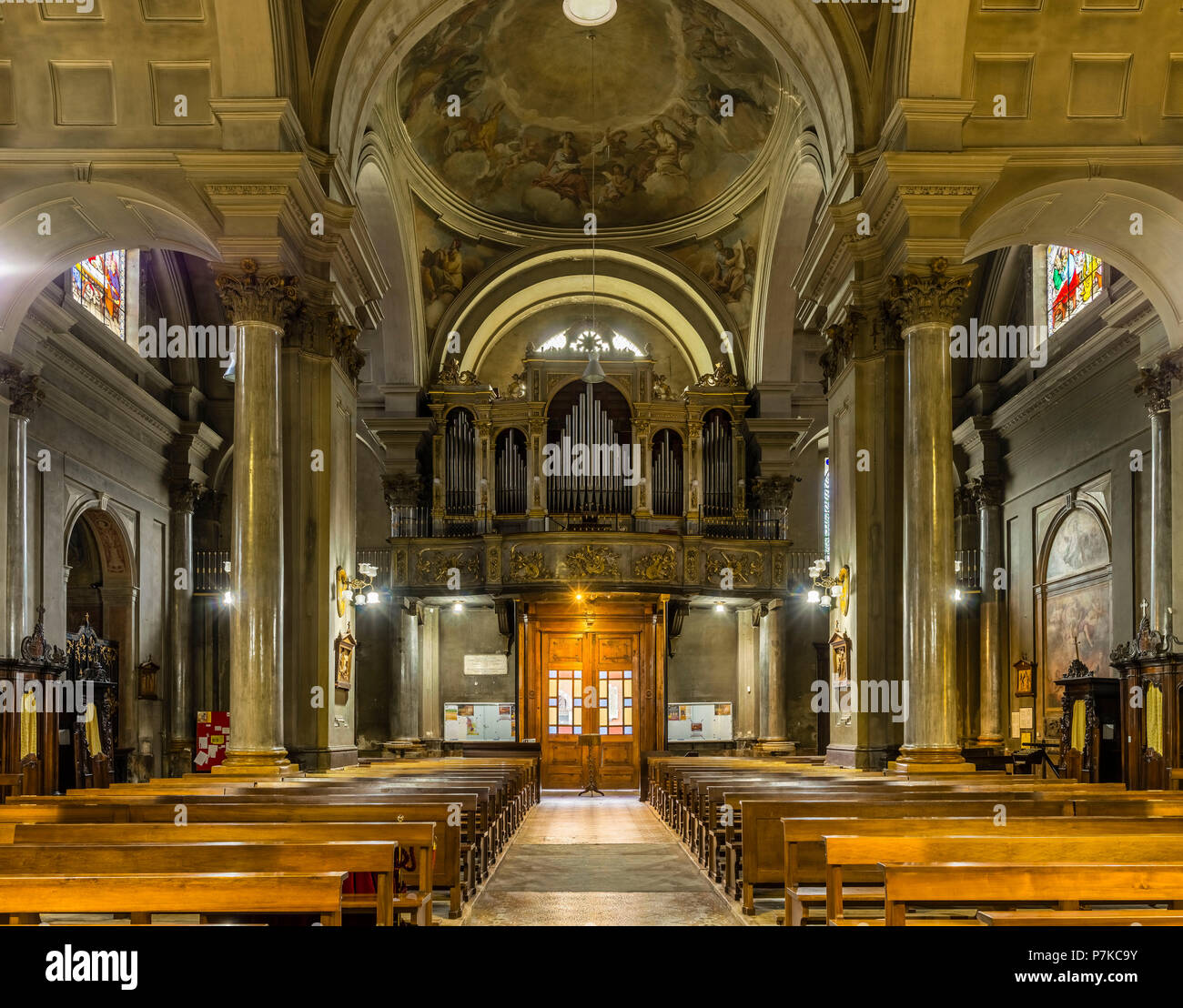 Collegiata dei santi gervasio e protasio hi-res stock photography and ...