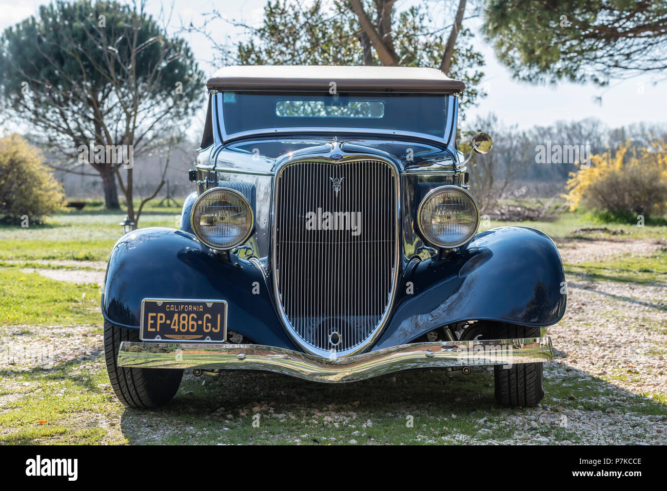 Ford 3 Roadster chassis, built in 1933, Chevrolet Corvette engine 350 ...