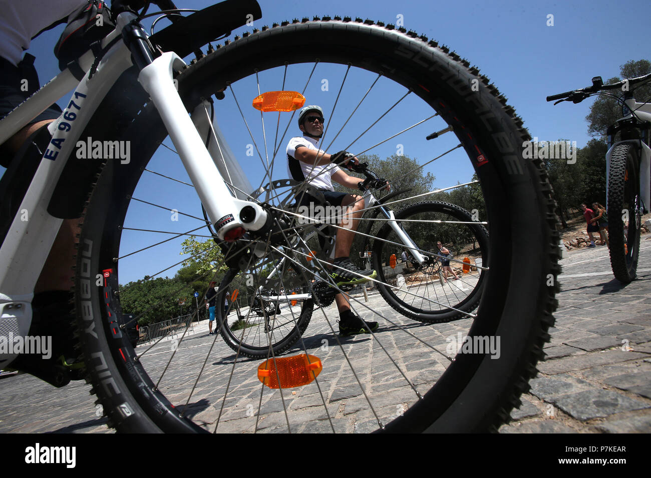 Bicycle police hi-res stock photography and images - Alamy