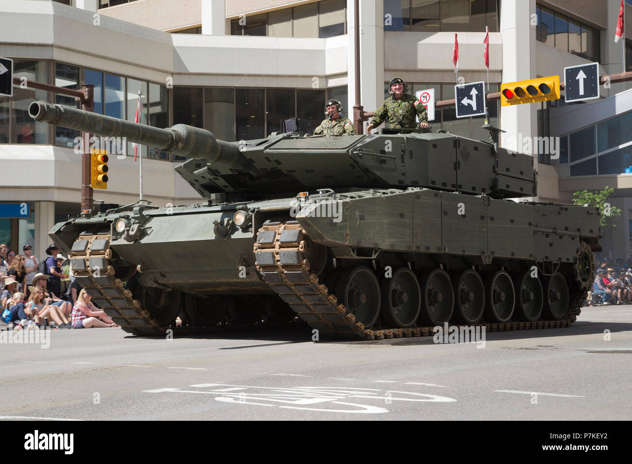Calgary, Canada. 6th July, 2018. Canadian Armed Forces participate in ...