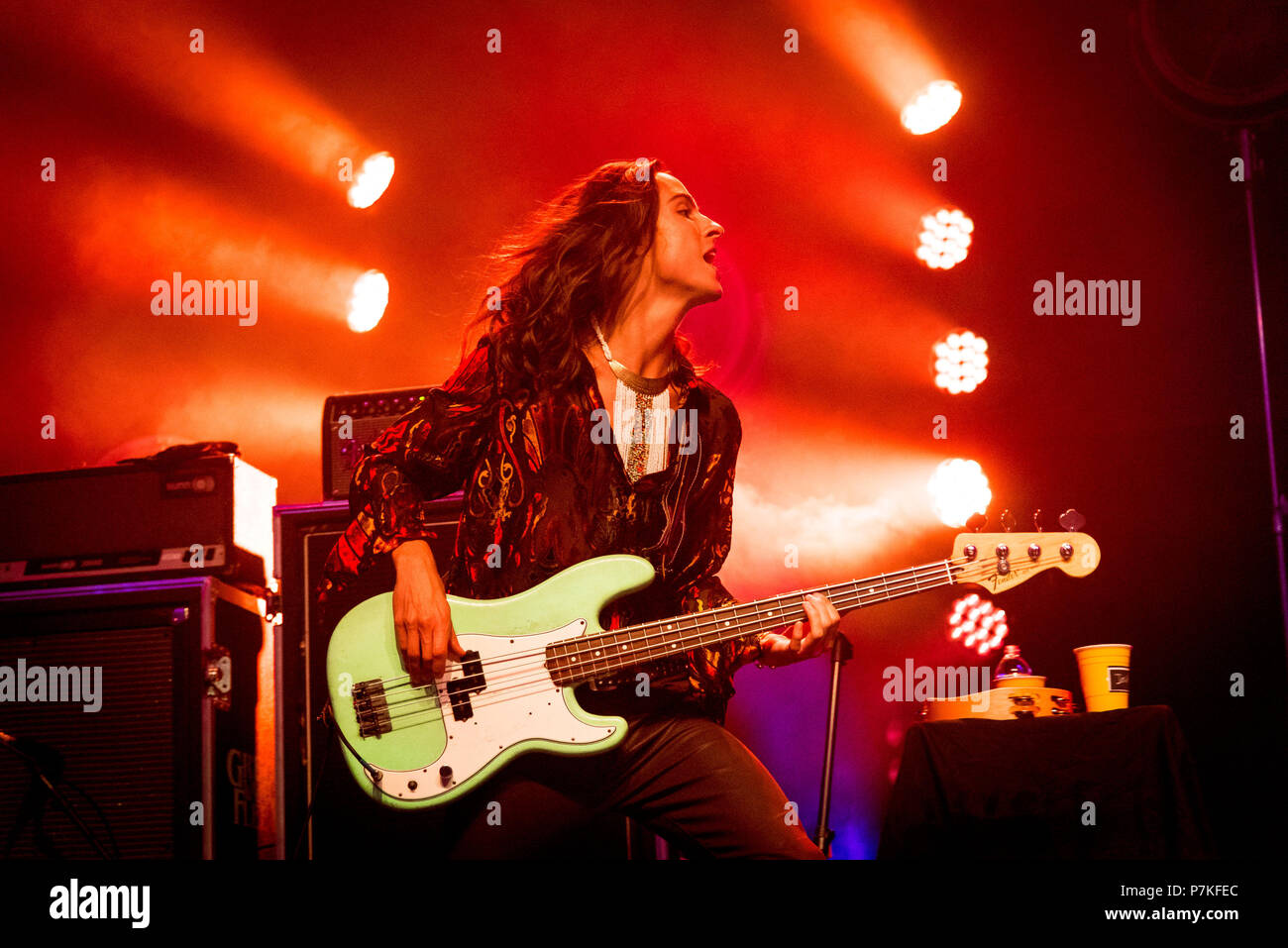Sam kiszka of greta van fleet hi-res stock photography and images - Alamy