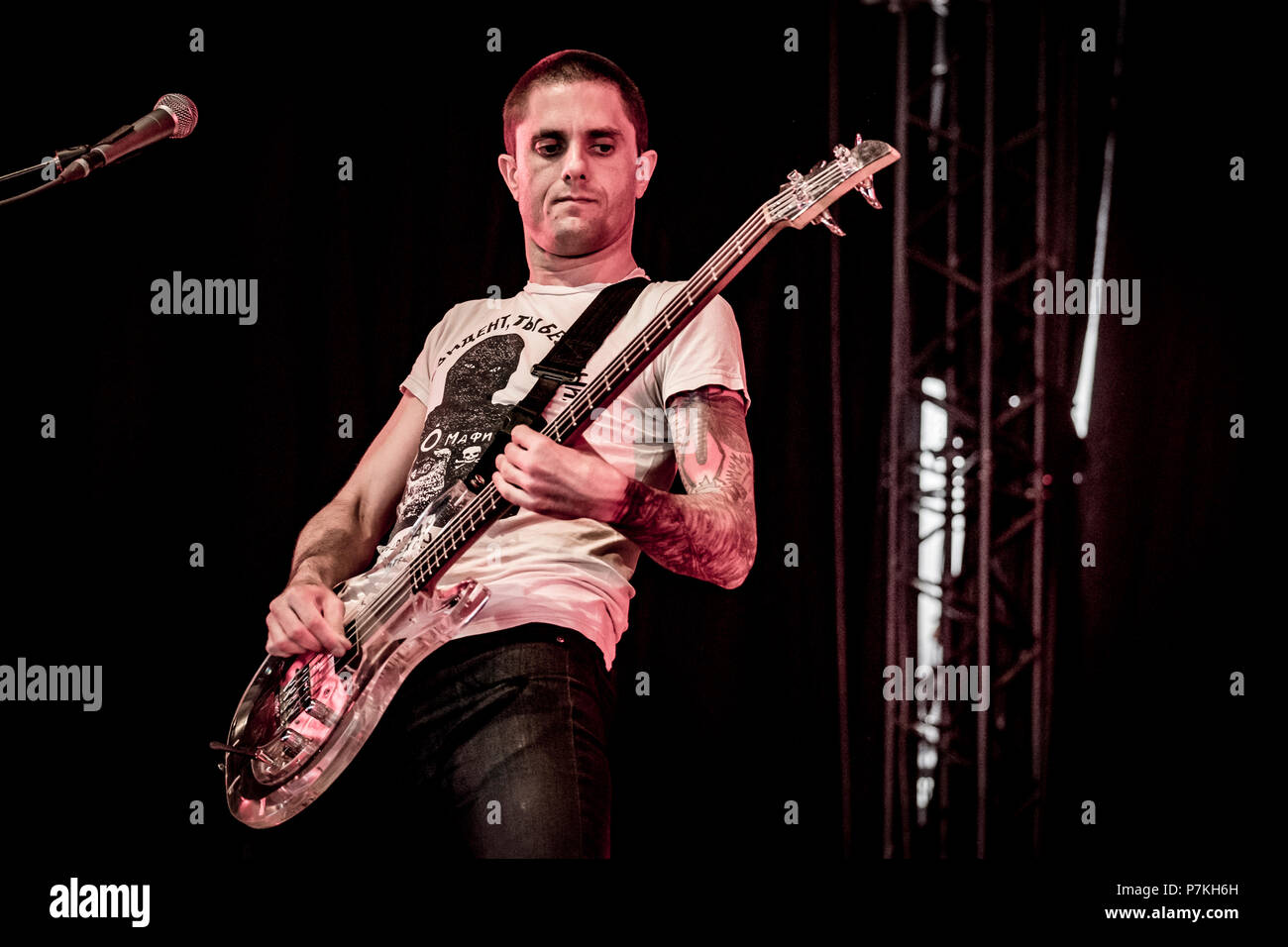 Roskilde, Denmark. 6th July 2018. The American hardcore punk group Dead ...