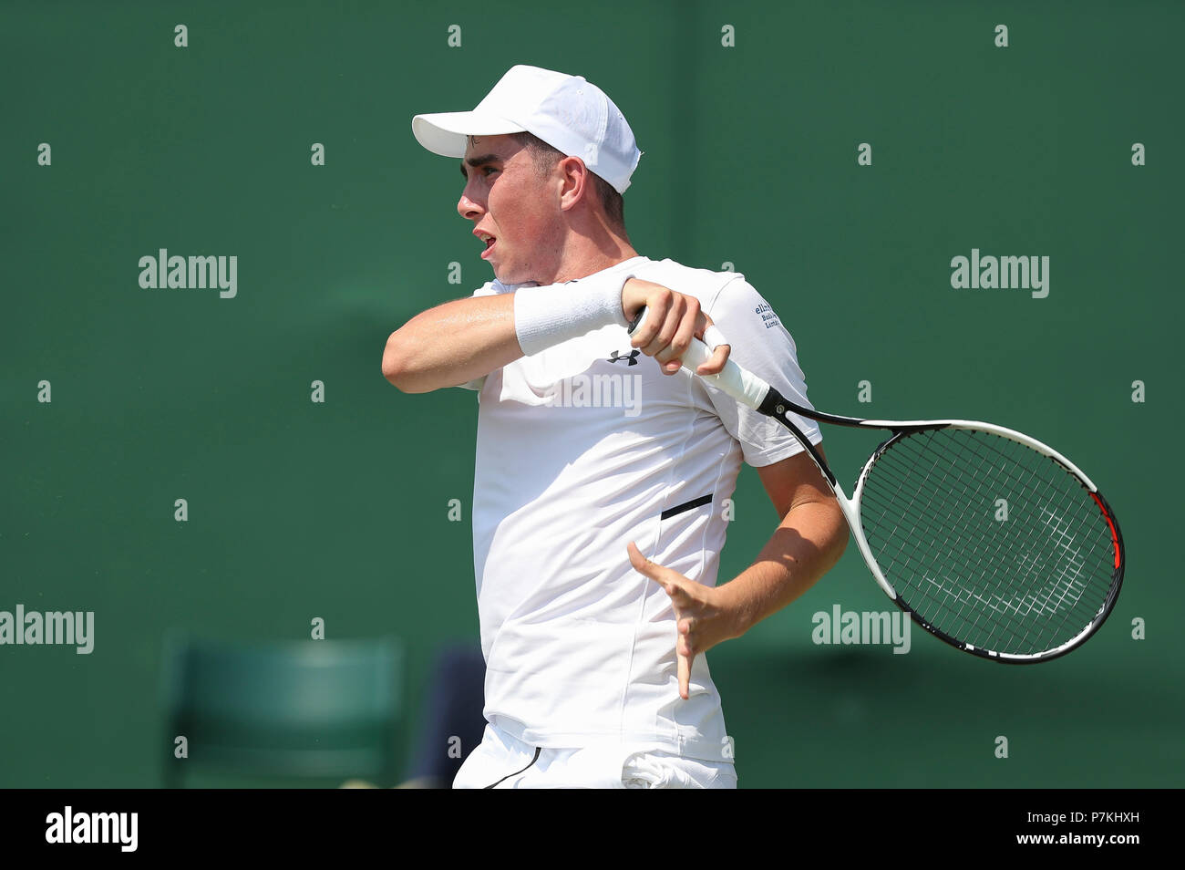 London, UK. 7th July 2018. The Wimbledon Tennis Championships, Day 6 ...