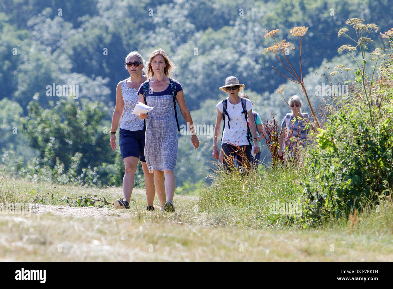 Ramblers walking bath skyline walk hi-res stock photography and images - Alamy