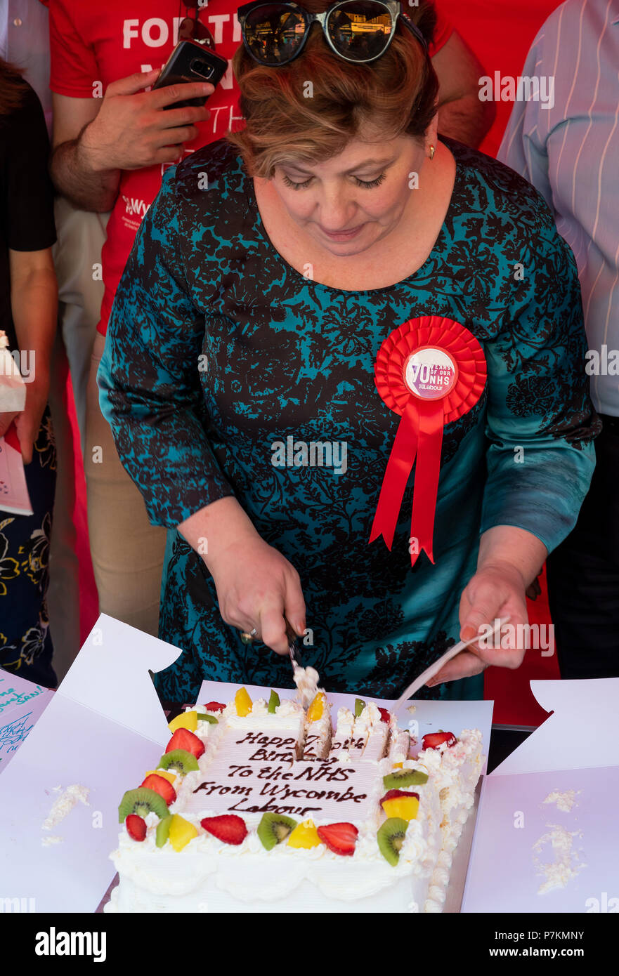 Nhs 70 birthday cake hi-res stock photography and images - Alamy