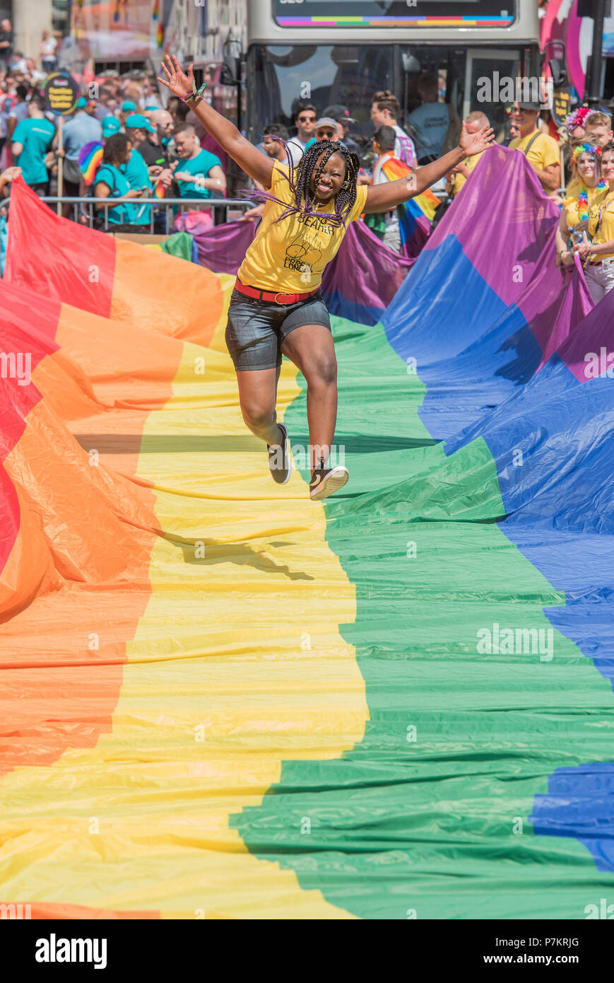 Giant pride flag hi-res stock photography and images - Alamy