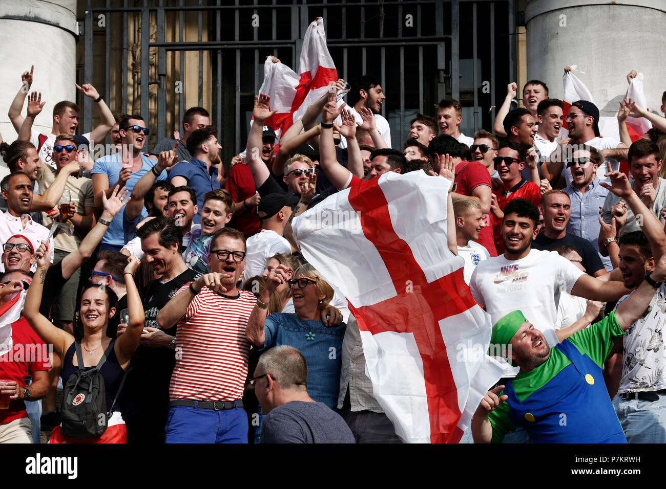 Football hooligans stadium england hi-res stock photography and images ...