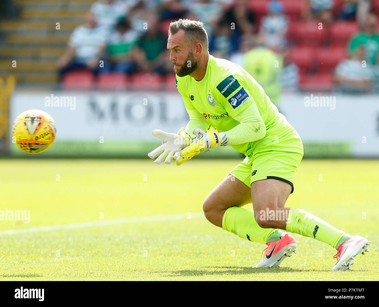 Tallaght Stadium, Dublin, Ireland. 7th July, 2018. Pre Season football ...