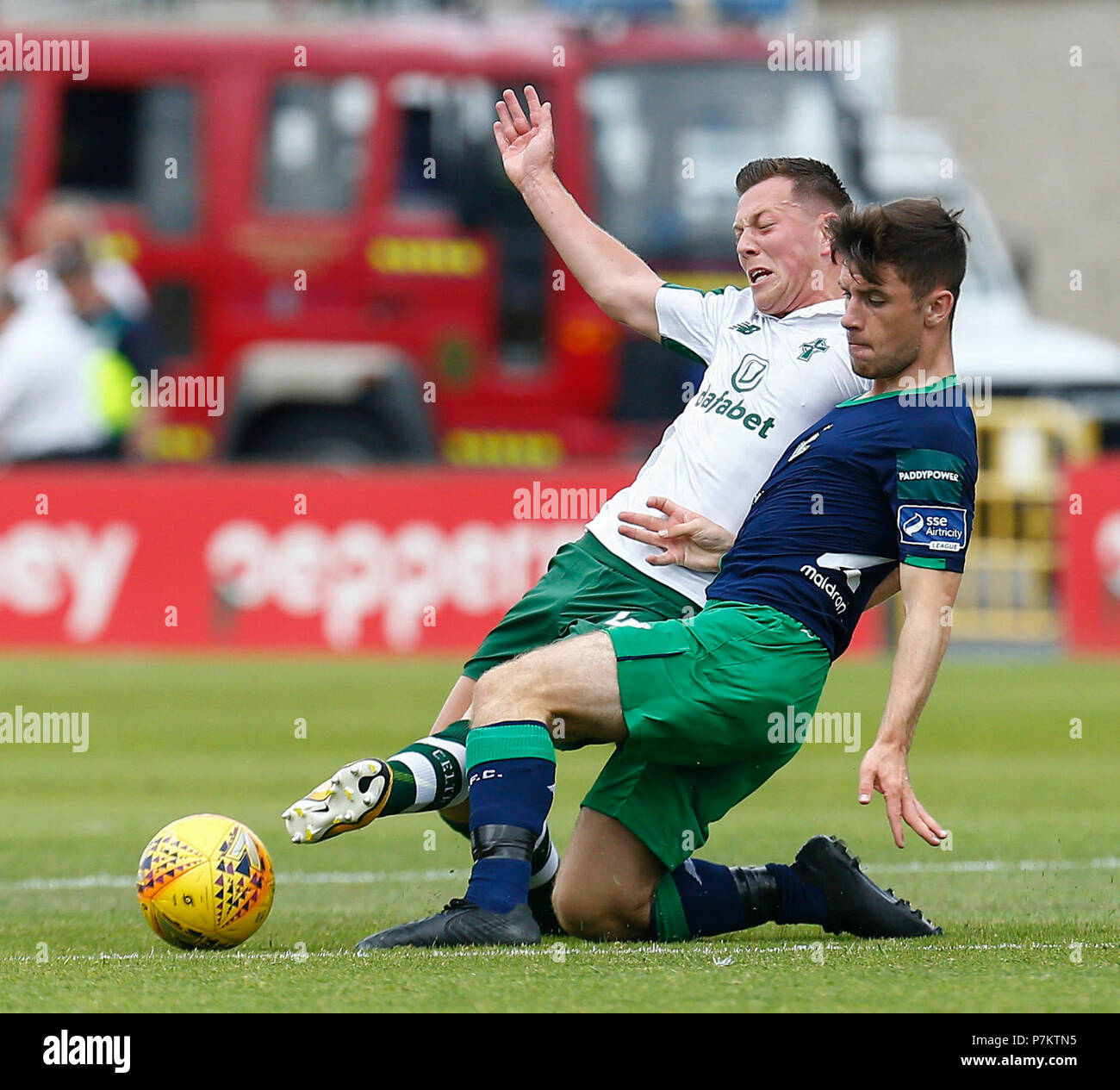 Tallaght Stadium, Dublin, Ireland. 7th July, 2018. Pre Season football ...