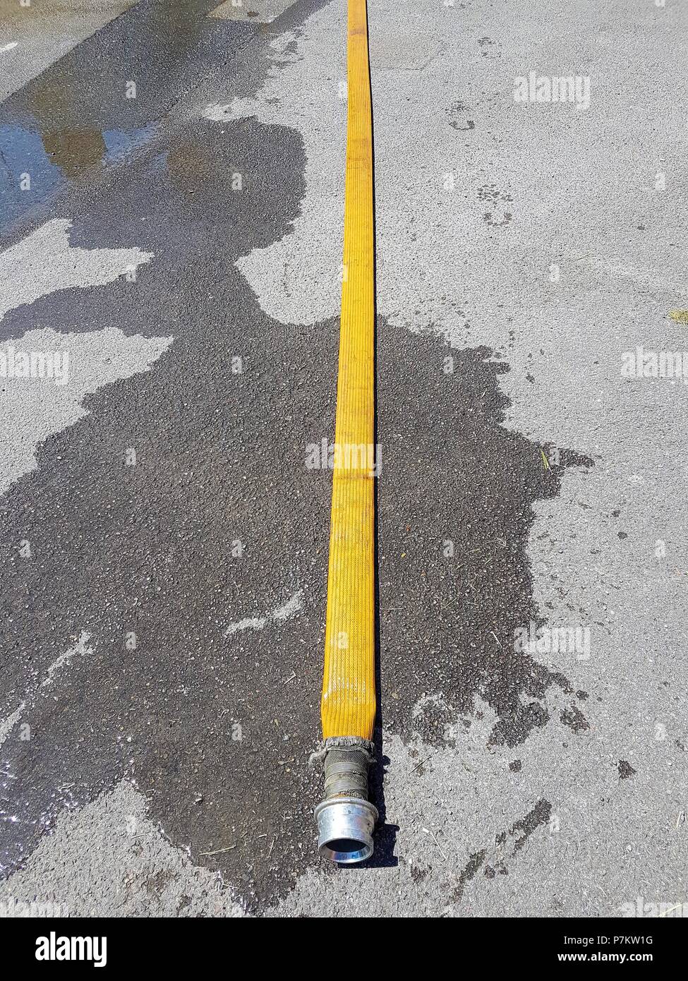 Fire station fire hose tower hi-res stock photography and images - Alamy