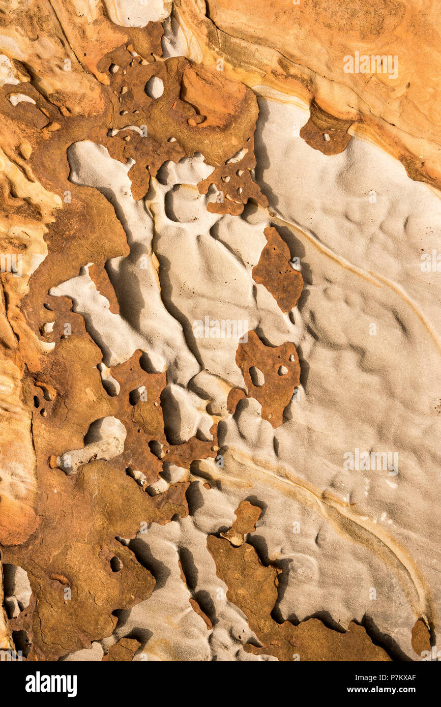 Sandstone structure on the coast of the Indian Ocean Stock Photo - Alamy