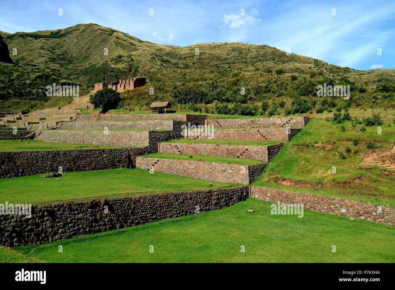 The well preserved agricultural Inca ruins of Tipon, an outstanding ...