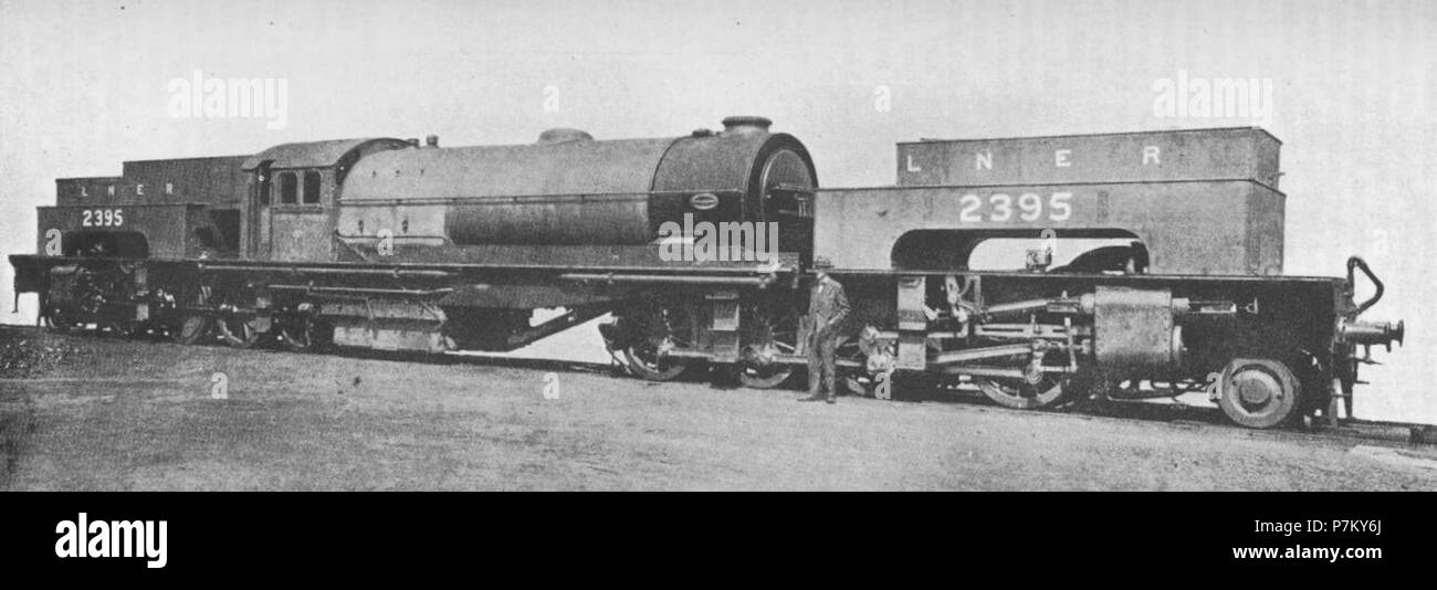 2395 LNER U1 Garratt official photo Stock Photo - Alamy