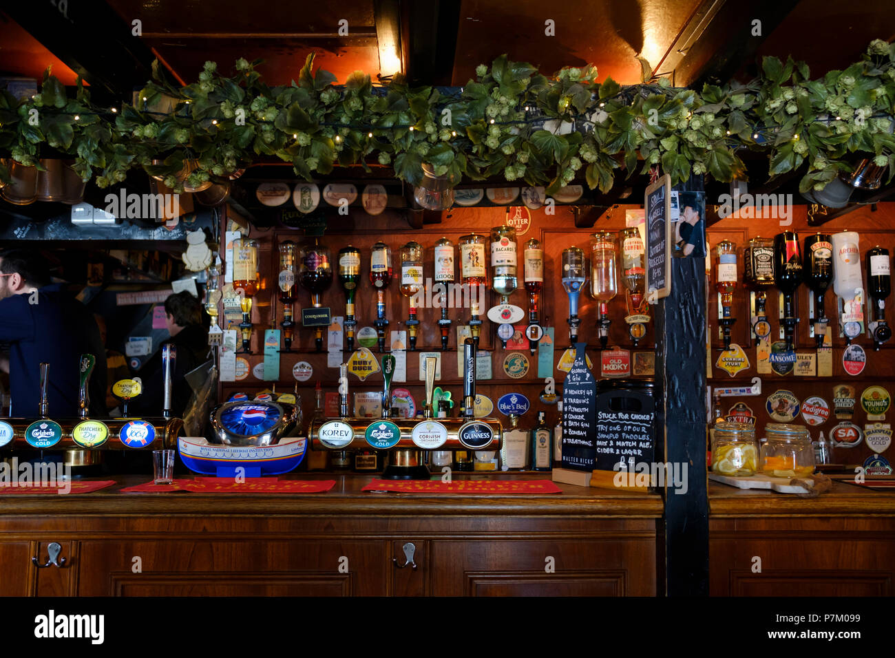 The Blue Peter Inn, Pub, Polperro, Cornwall, England, United Kingdom ...