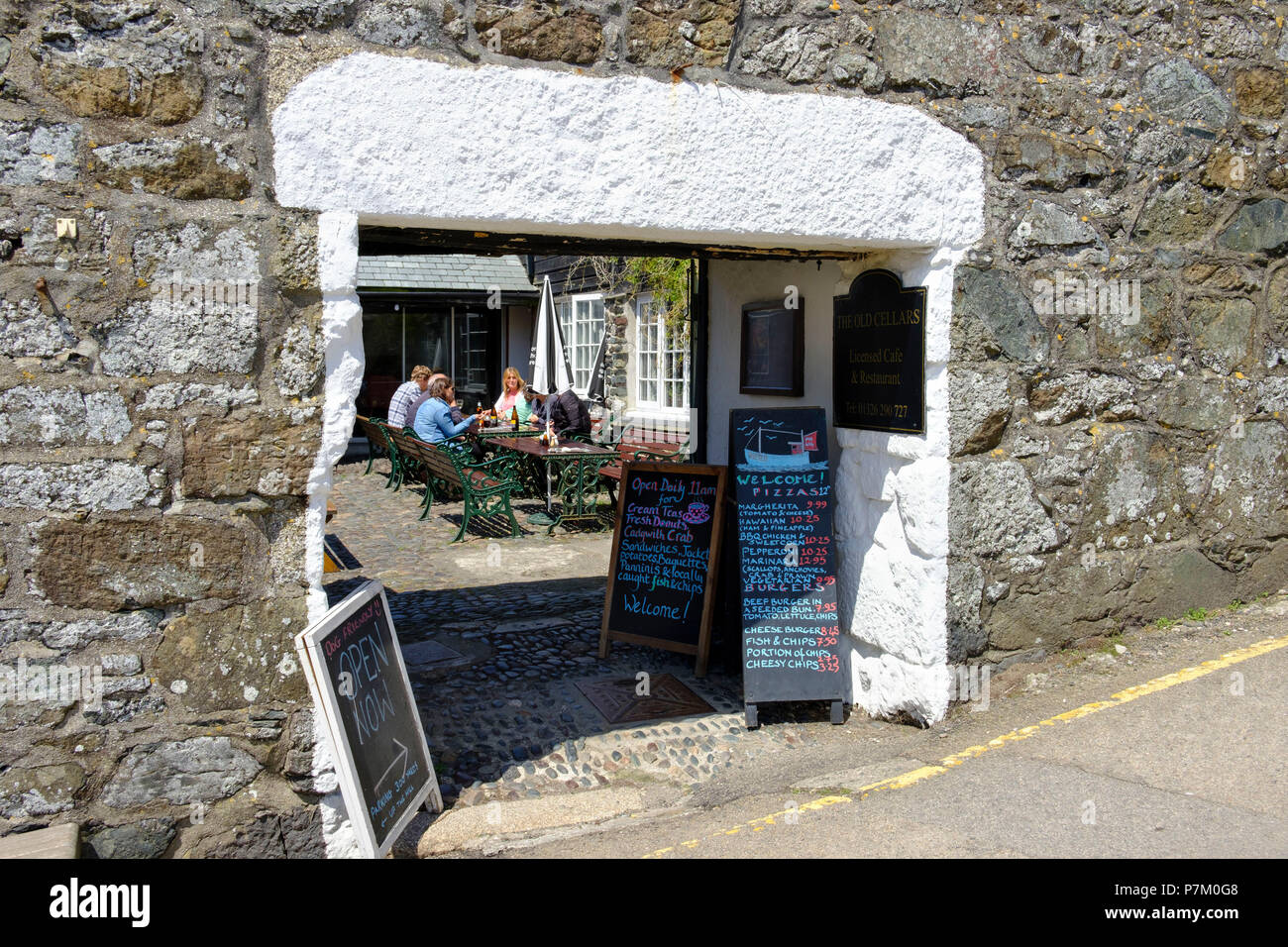 Restaurant The Old Cellars, Cadgwith, Lizard Peninsula, Cornwall ...