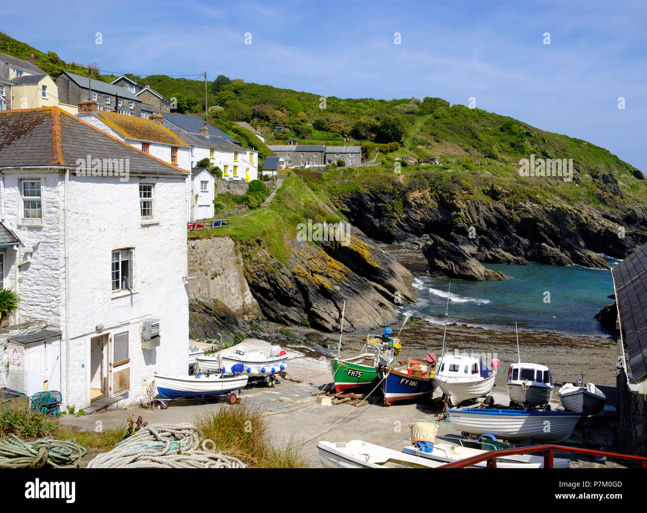 Veryan cornwall uk hi-res stock photography and images - Alamy
