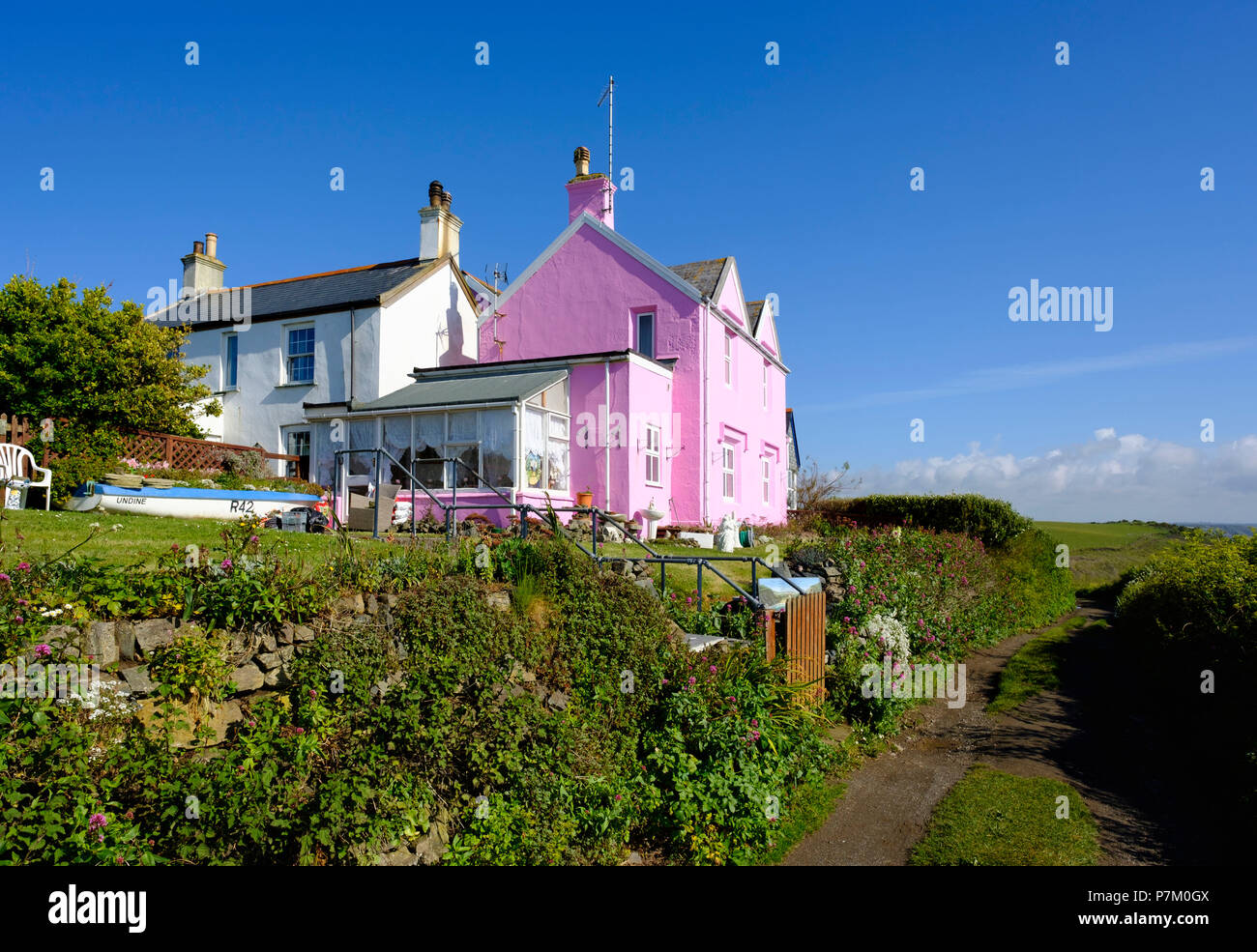 Pink House England Stock Photos & Pink House England Stock Images - Alamy