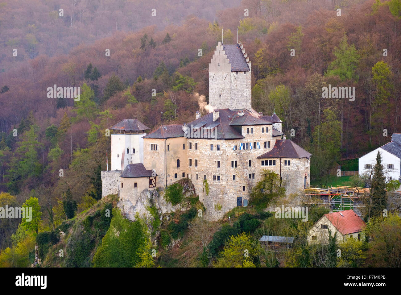 Castle Kipfenberg, Altmühltal, Upper Bavaria, Bavaria, Germany Stock ...
