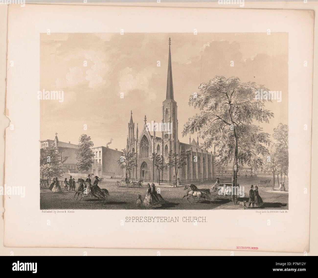 2D. Presbyterian Church Stock Photo - Alamy