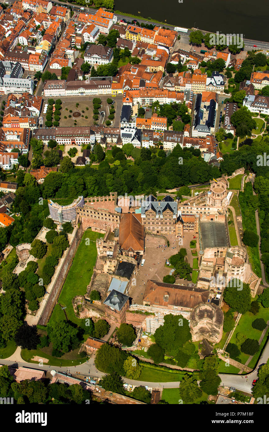 Heidelberg Castle, Heidelberg Castle Ruins, Heidelberg, Baden ...