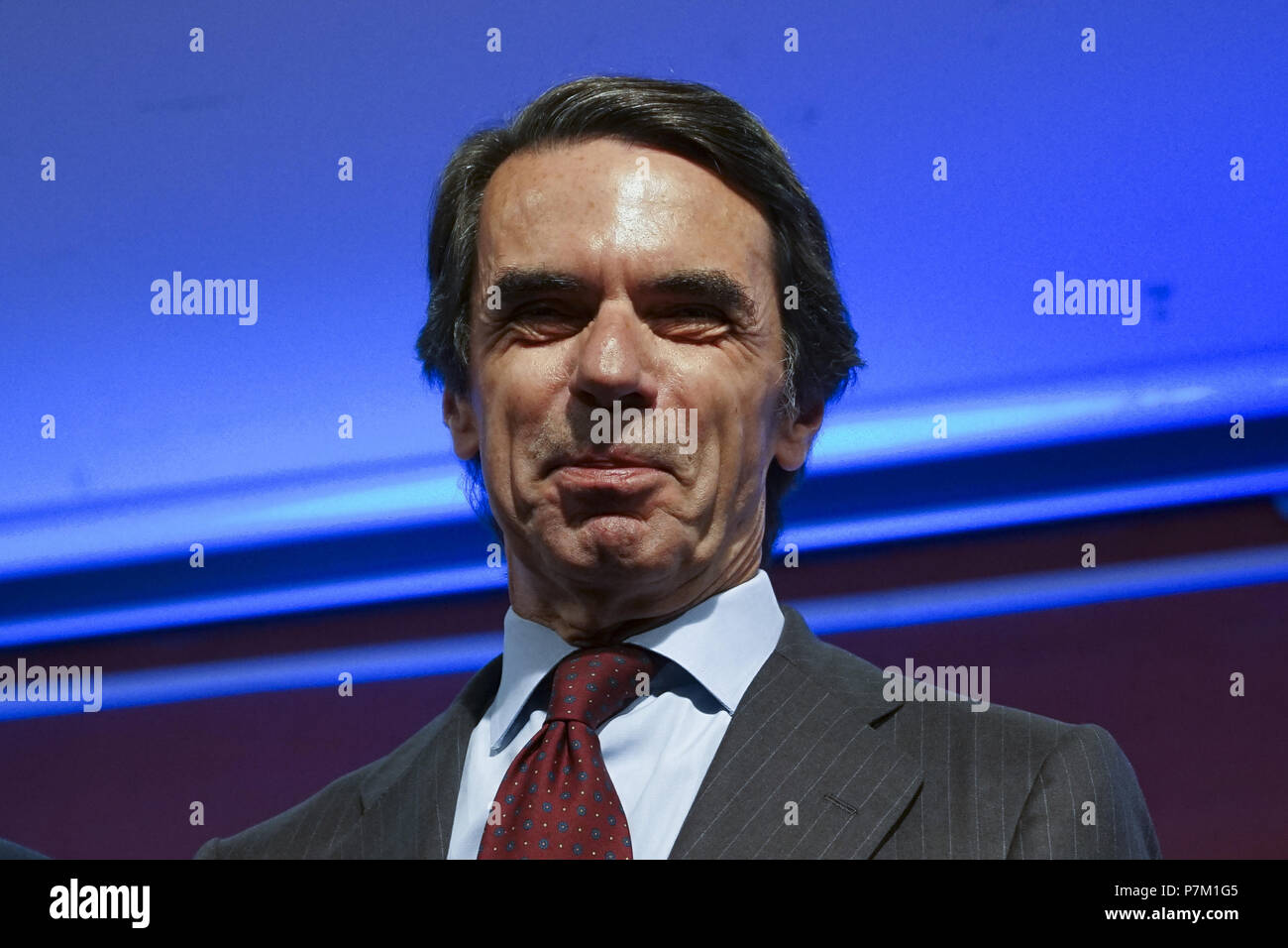 Jose Maria Aznar attends the book launch of 'No Hay Ala Oeste En La ...