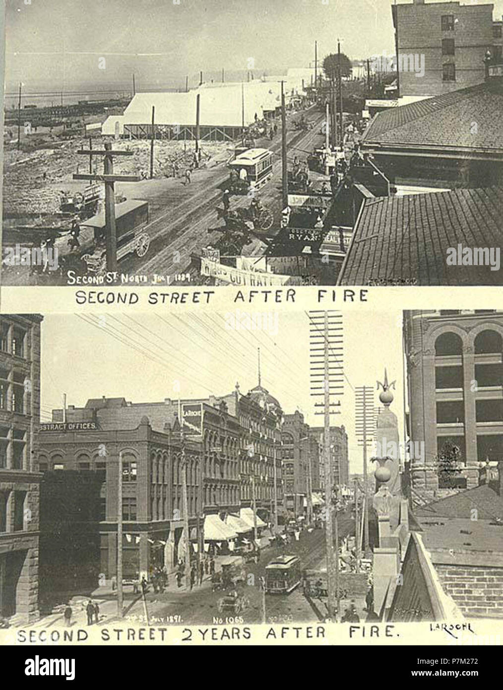 Seattle 1889 fire hi-res stock photography and images - Alamy