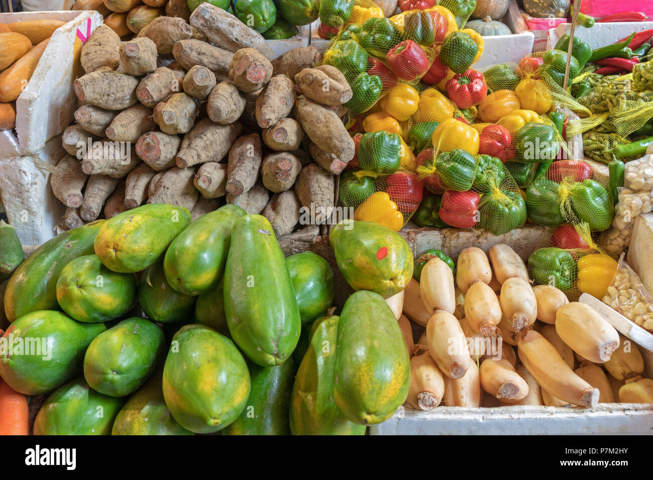 Fresh Fruits Vegetables at Farmers Market in China Stock Photo - Alamy
