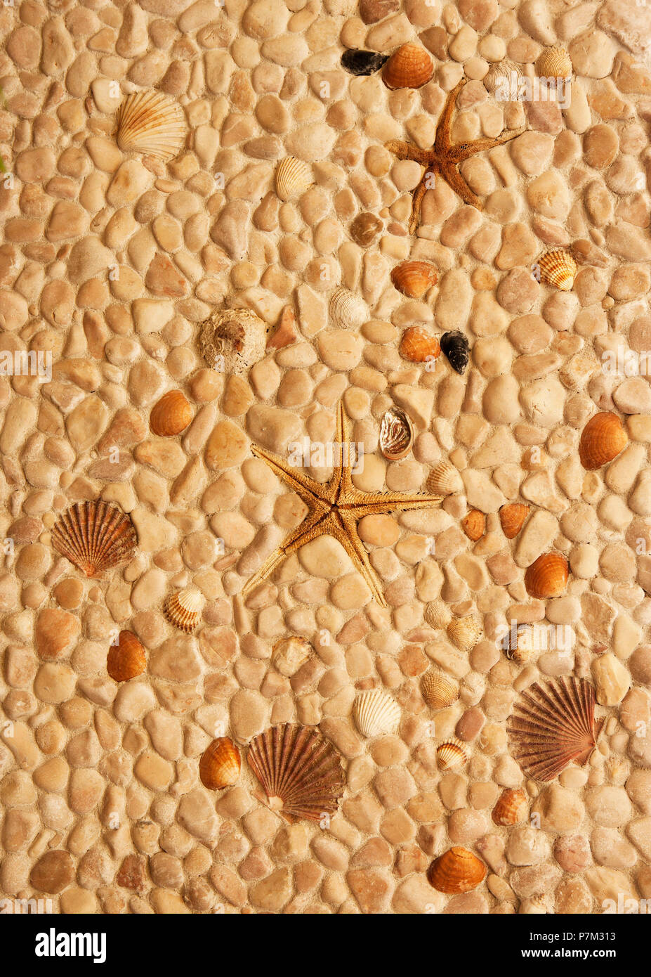 Croatia, Kvarner Bay, Krk Island, Baska, old town, facade, detail ...