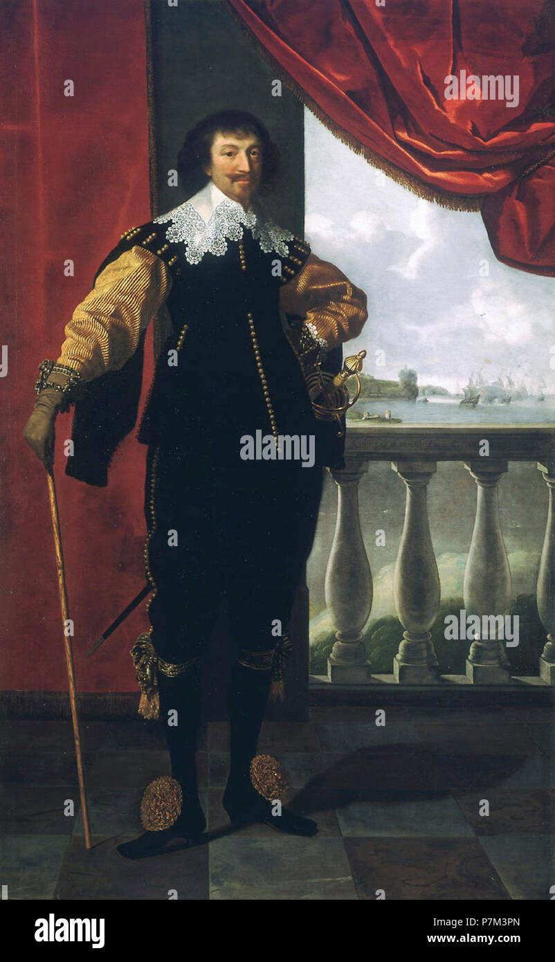 2nd Earl Of WarwickColour. Robert Rich (1587-1658), 2nd Earl of Warwick ...