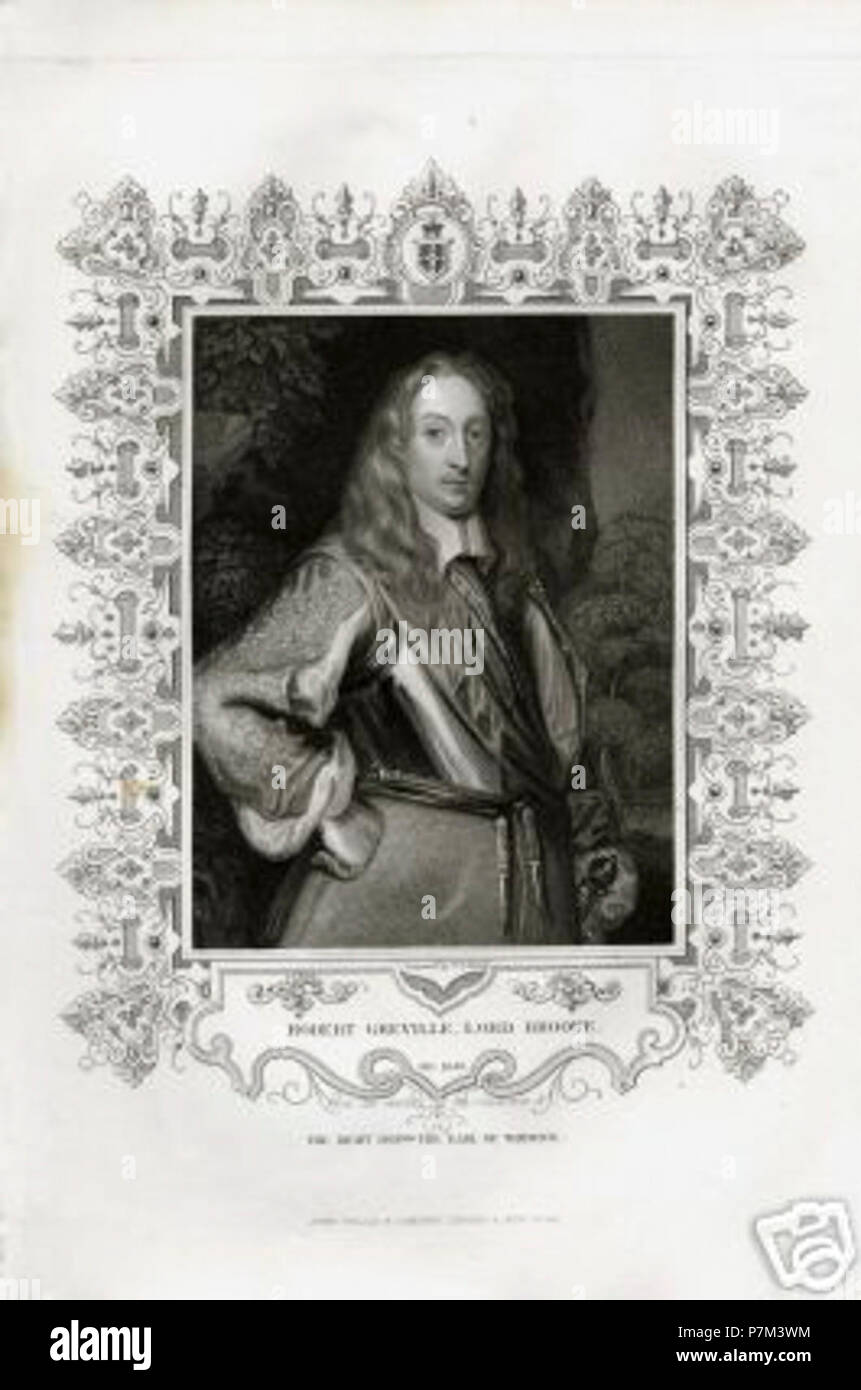 2nd Lord Brooke Stock Photo - Alamy