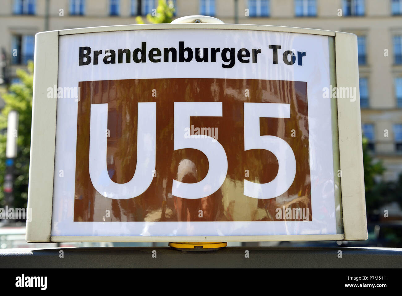 Germany berlin bus and tram stop sign hi-res stock photography and ...