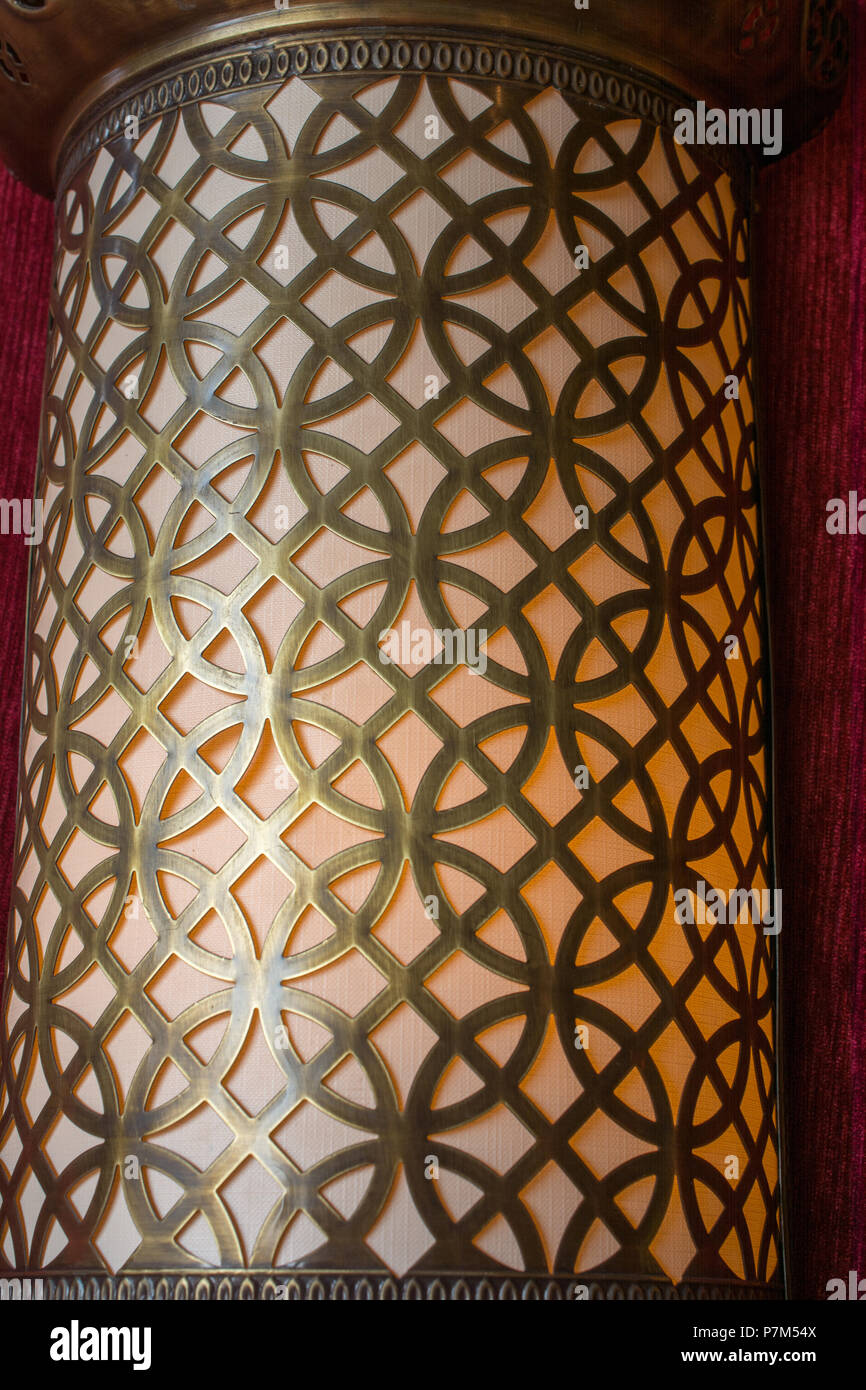 Example of Ottoman art patterns applied on metals Stock Photo - Alamy