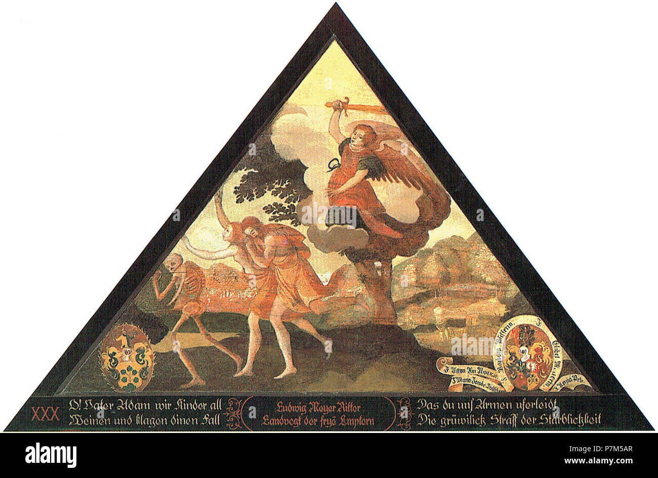 3 Die Vertreibung aus dem Paradies Stock Photo - Alamy