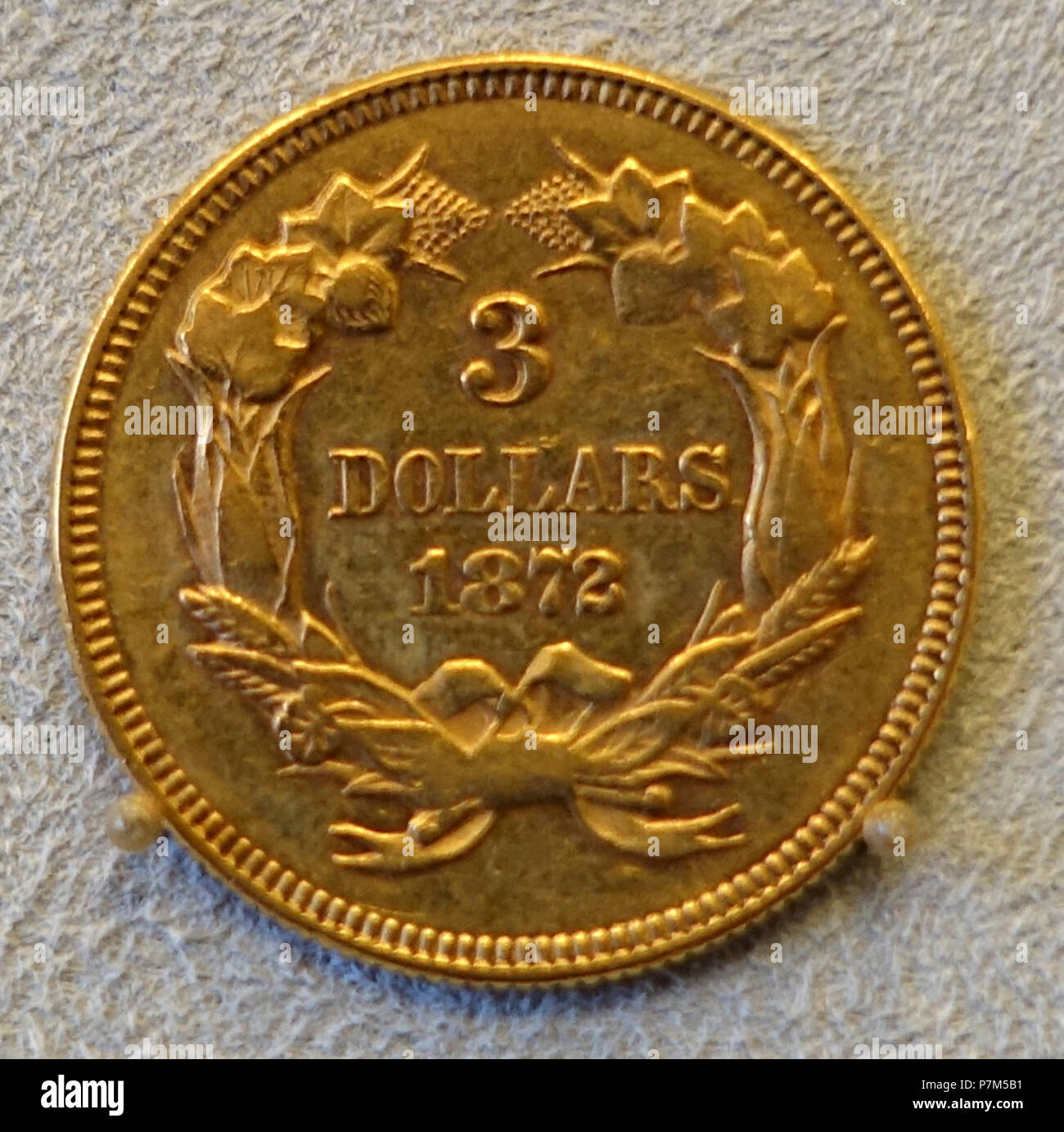 3 Dollars, United States of America, 1872 - Bode-Museum - DSC02637 ...