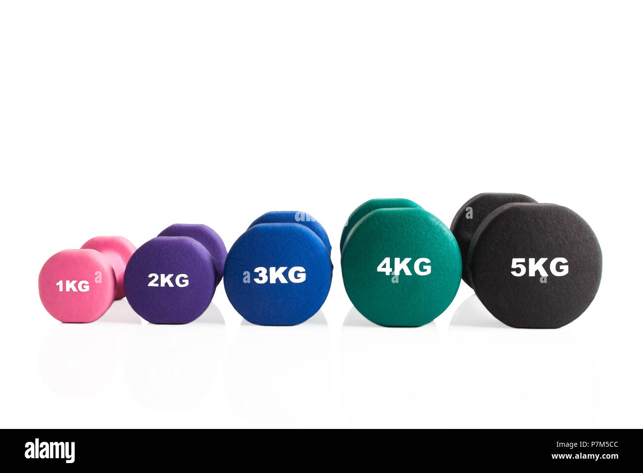 1kg dumbbell hi-res stock photography and images - Alamy