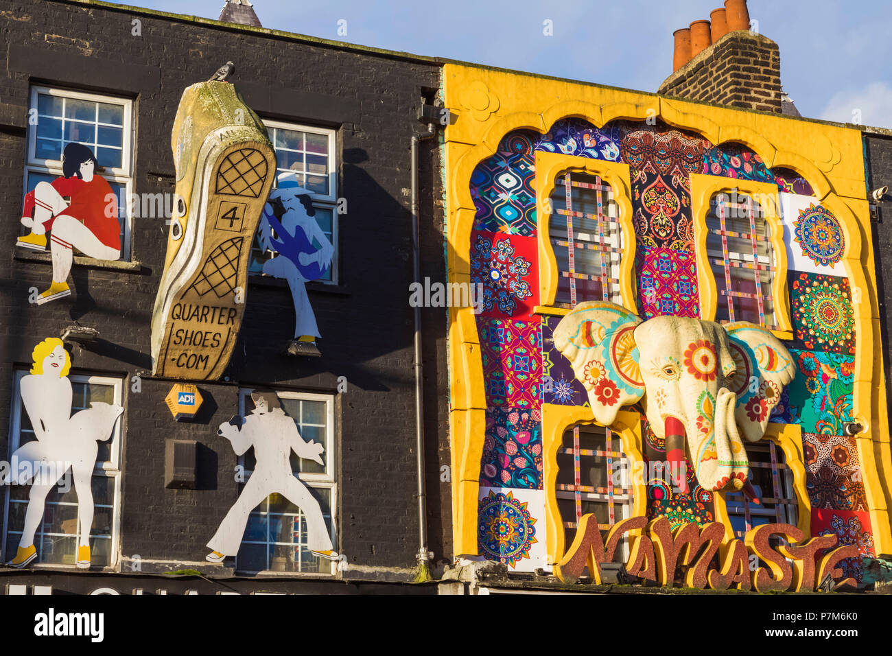 England, London, Camden, Camden High Street, Shop Front Stock Photo - Alamy