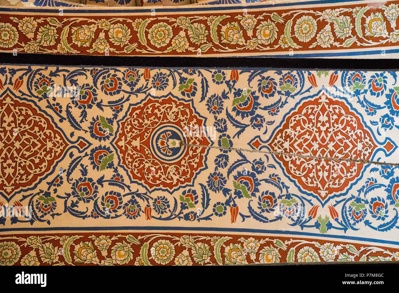 Fine example of Ottoman art patterns in view Stock Photo - Alamy