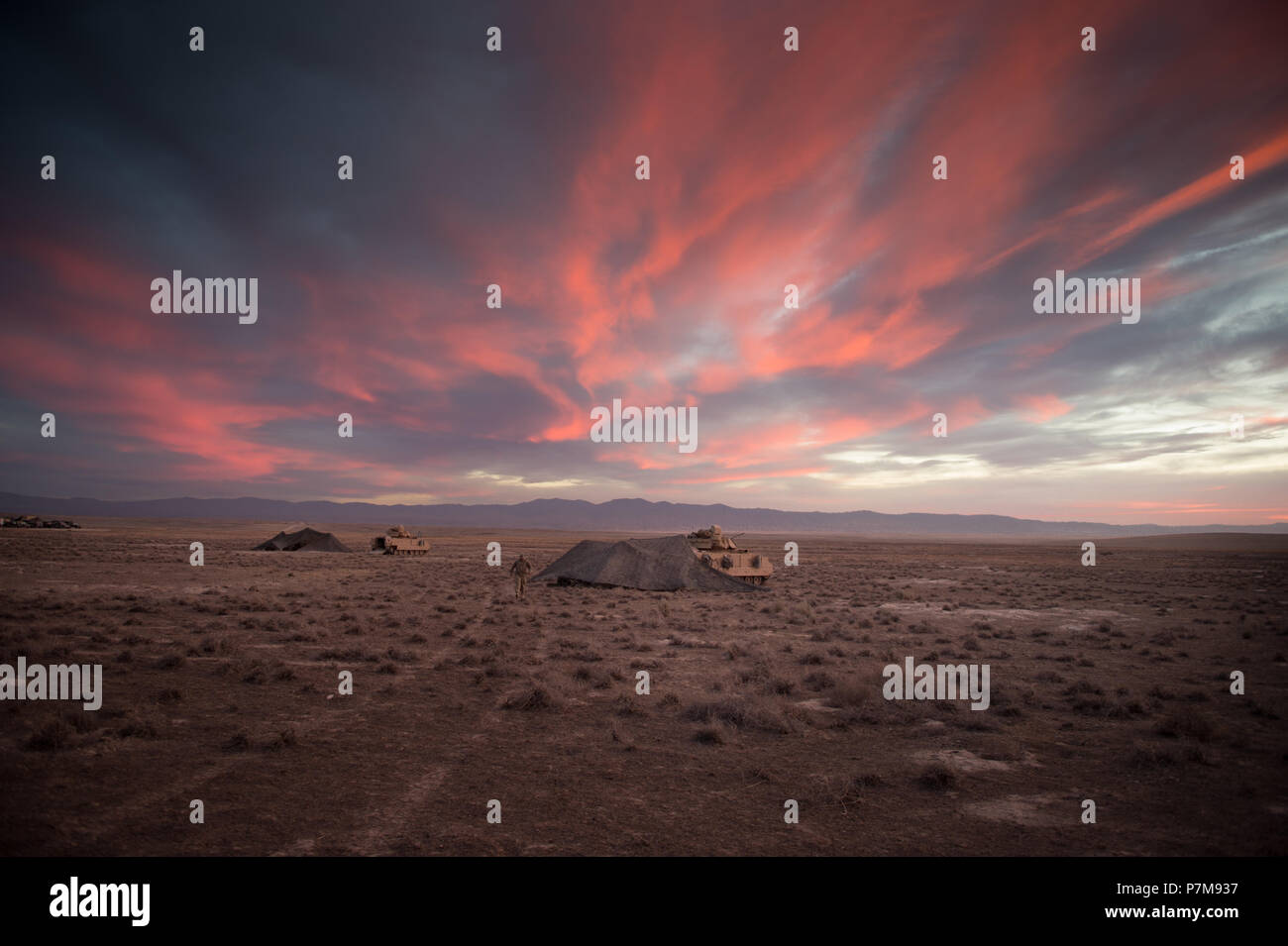 Tactical Assembly Area June 15th, 2018, Orchard Combat Training Center ...