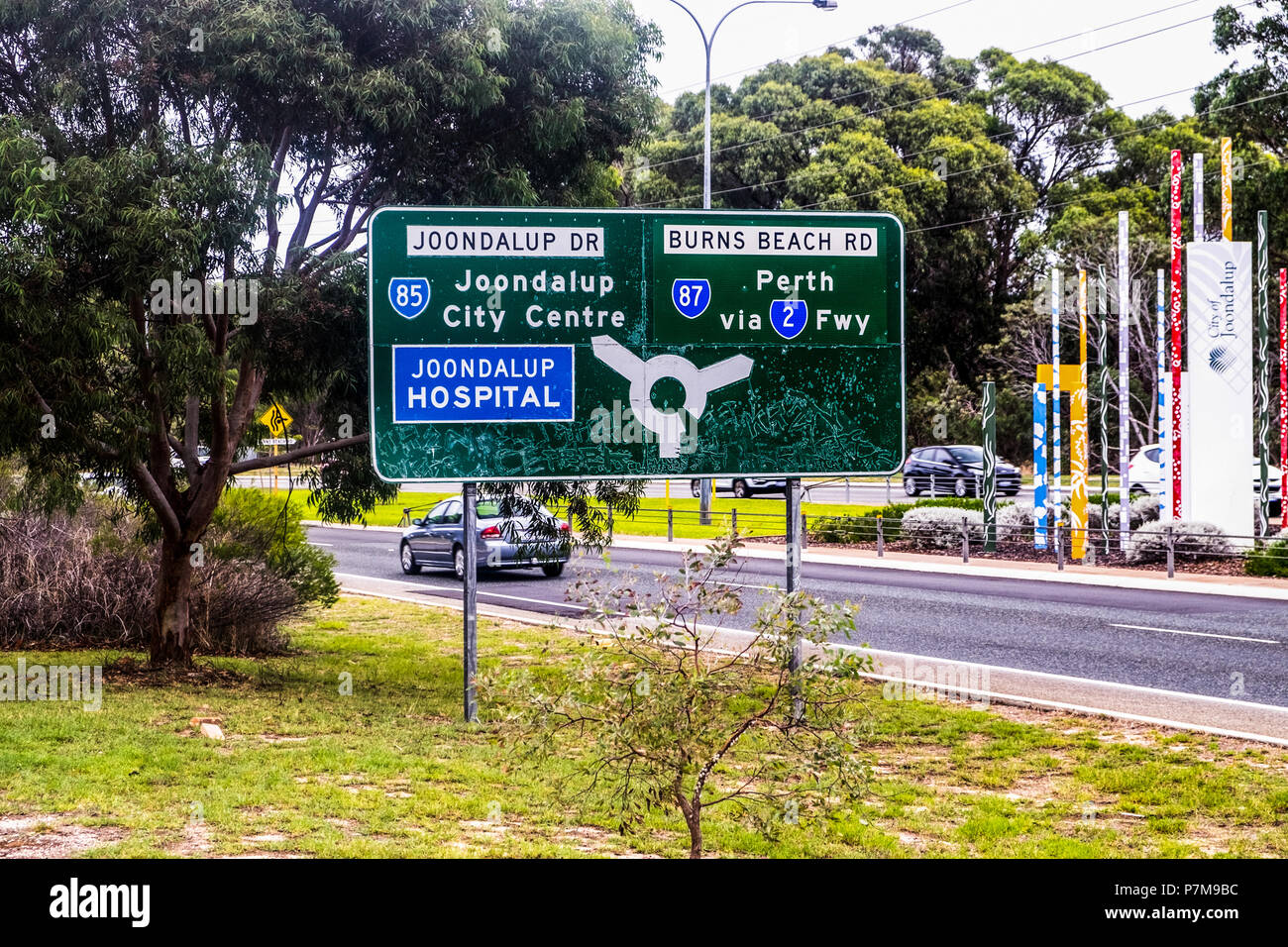 Australian road signs hi-res stock photography and images - Alamy