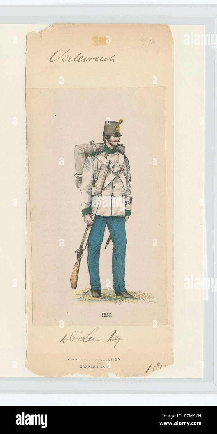 28th infantry regiment 1852 Stock Photo - Alamy
