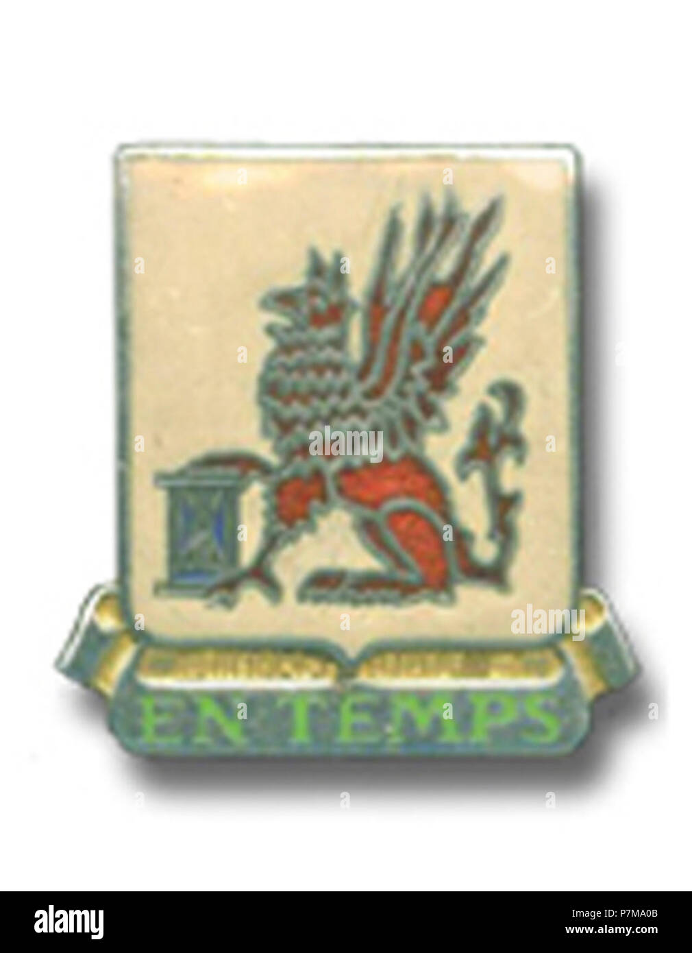 28th Trans Bn crest Stock Photo - Alamy