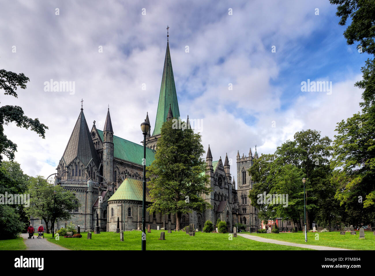 Nidaros cathedral hi-res stock photography and images - Alamy