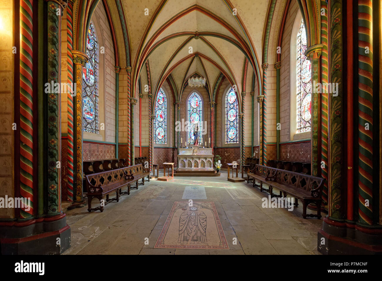 France, Manche, Cotentin Peninsula, Coutances, Notre Dame de Coutances ...