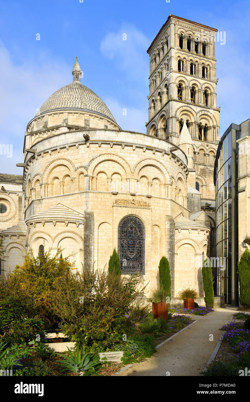 Angouleme france church st hi-res stock photography and images - Alamy