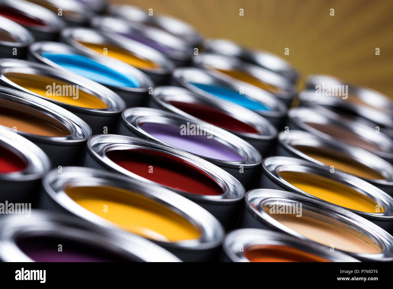 Color palette, can background Stock Photo - Alamy
