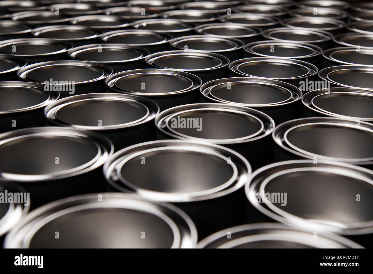Metal tin paint cans Stock Photo - Alamy Metal tin paint cans Stock Photo - Alamy