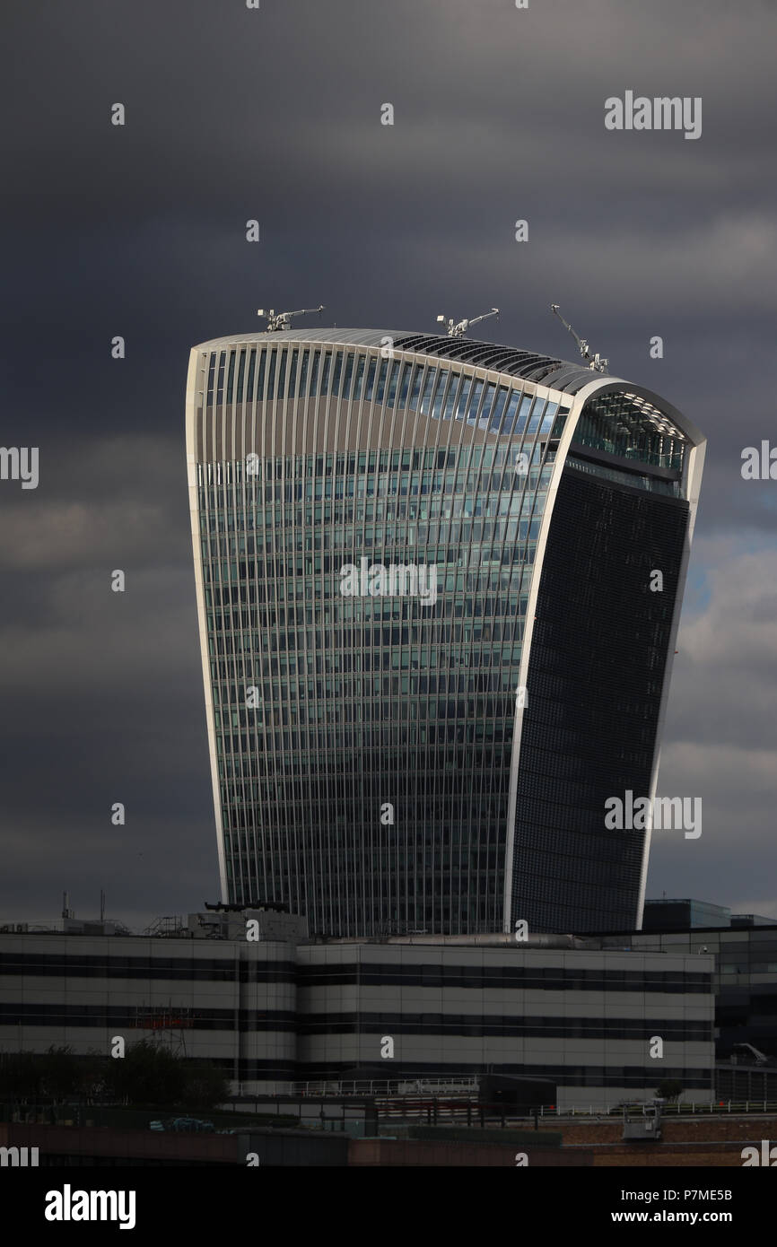 The new high-rise located at 20 Fenchurch St., London, is called the ...
