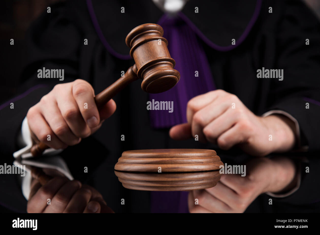 Courtroom, Law theme, mallet of the justice Stock Photo - Alamy