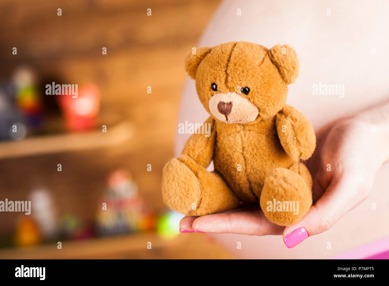 Happy pregnant woman Stock Photo - Alamy